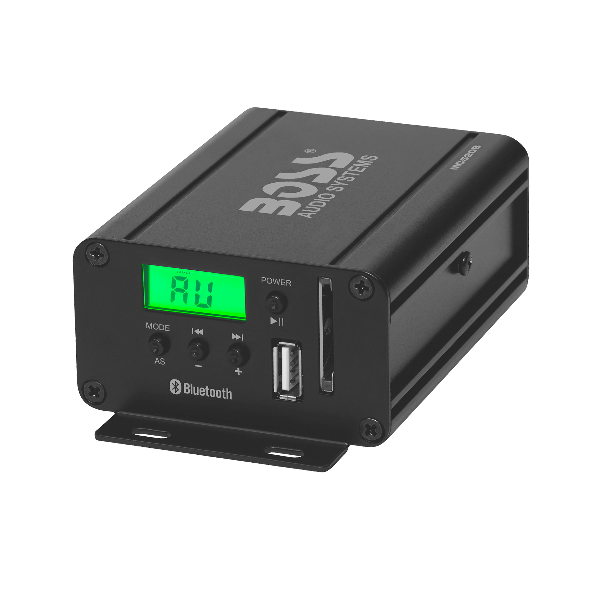 BOSS Audio Systems MC520B 3 Inch Motorcycle Speakers and Amplifier ...