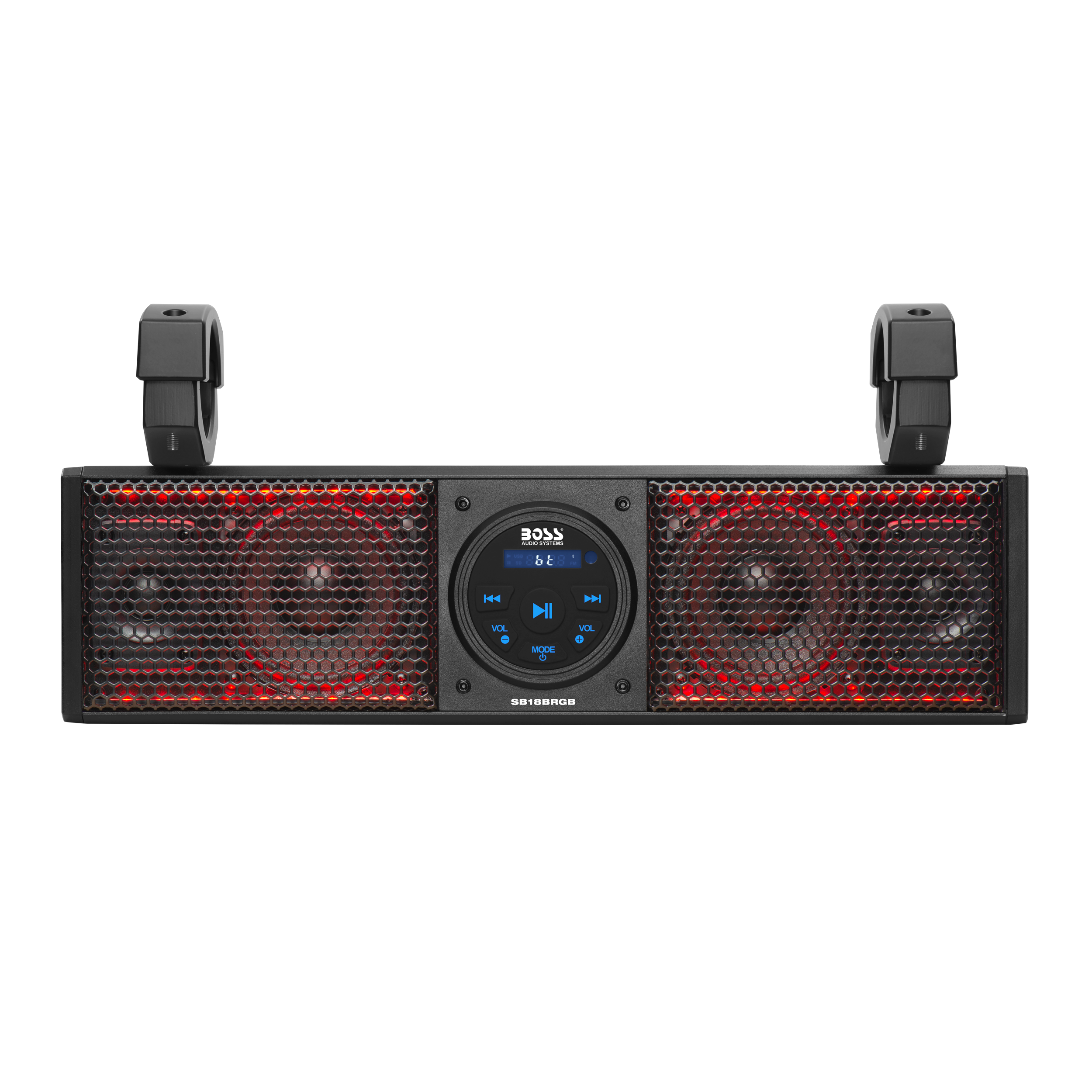 BOSS Audio Systems SB18BRGB ATV UTV Sound Bar System - 18 Inches Wide ...