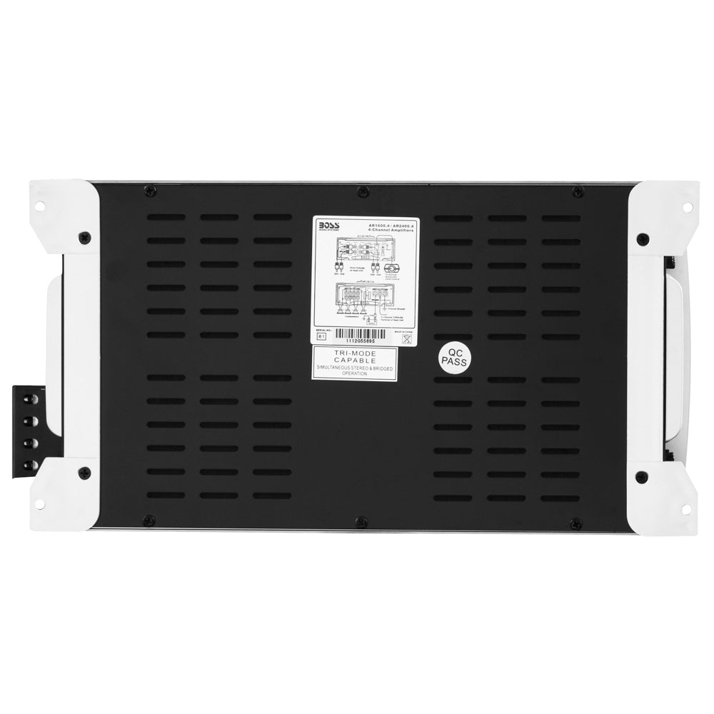 BOSS Audio Systems AR1600.4 Armor Series 4 Channel Class A/B Car ...