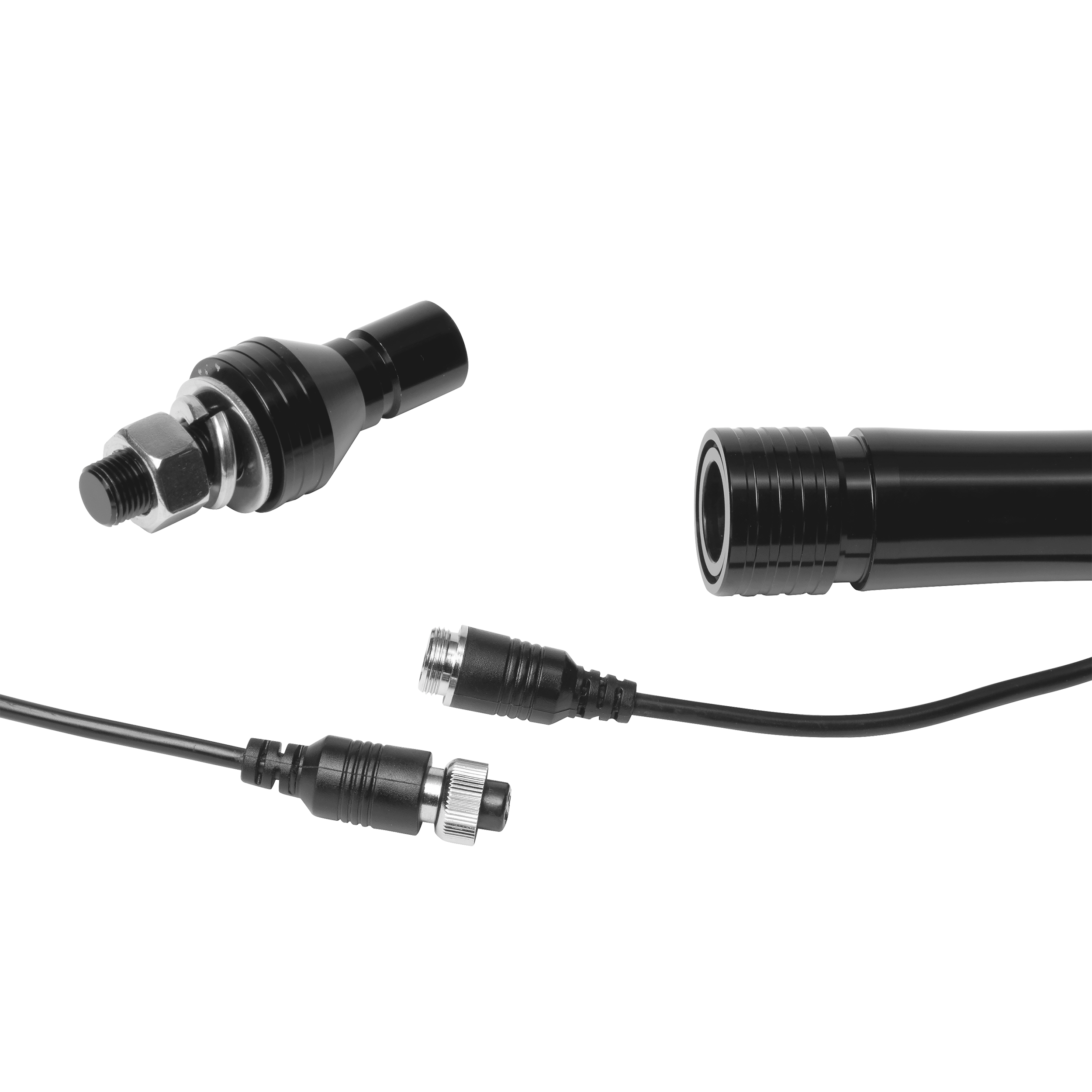 BOSS Audio Systems XP4 ATV Chasing LED Whip - 48-inch, 360-degree RGB ...