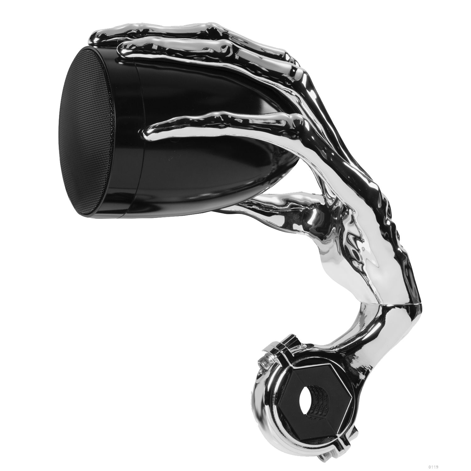 BOSS Audio Systems PHANTOM900 Motorcycle Weatherproof 3 Inch Stereo ...