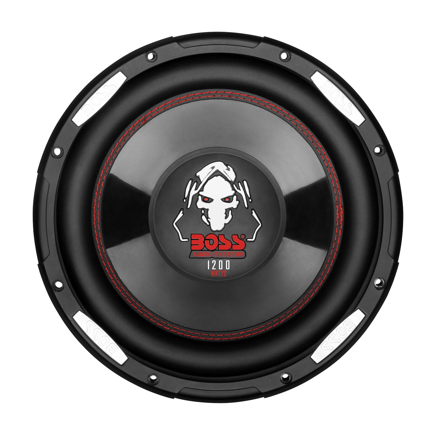 BOSS Audio Systems P100F Phantom Series 10 Inch Car Subwoofer - 1200 Watts Max, Single 4 Ohm ...