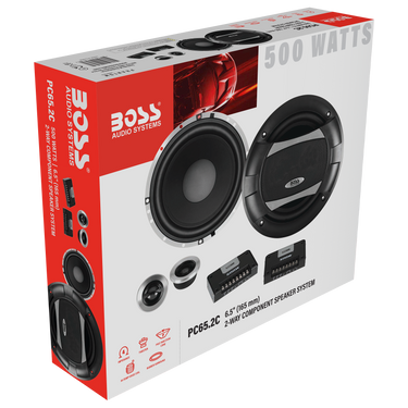 BOSS Audio Systems PC65.2C Phantom Series 6.5 Inch Car Door Speakers ...