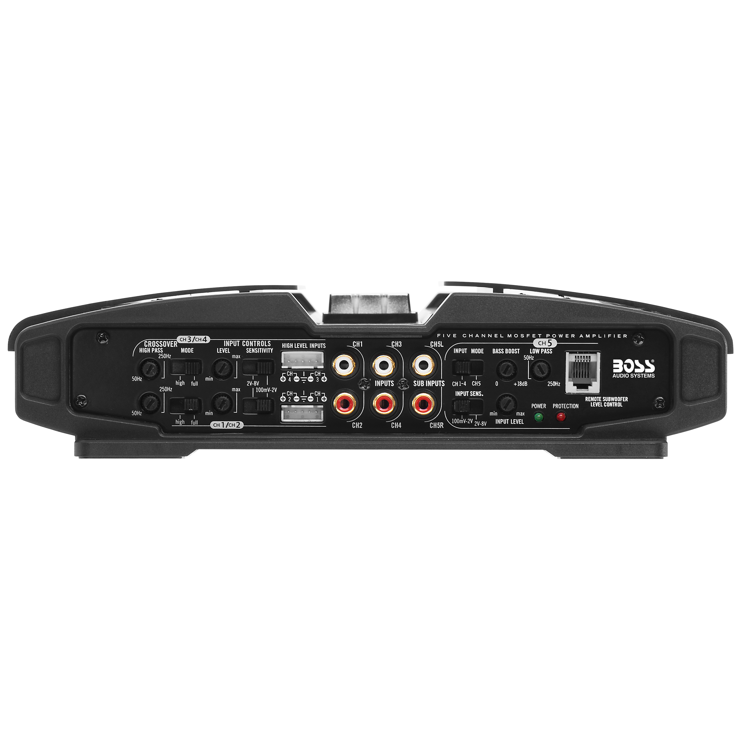 BOSS Audio Systems PV3700 Phantom Series 5 Channel Class A/B Car ...