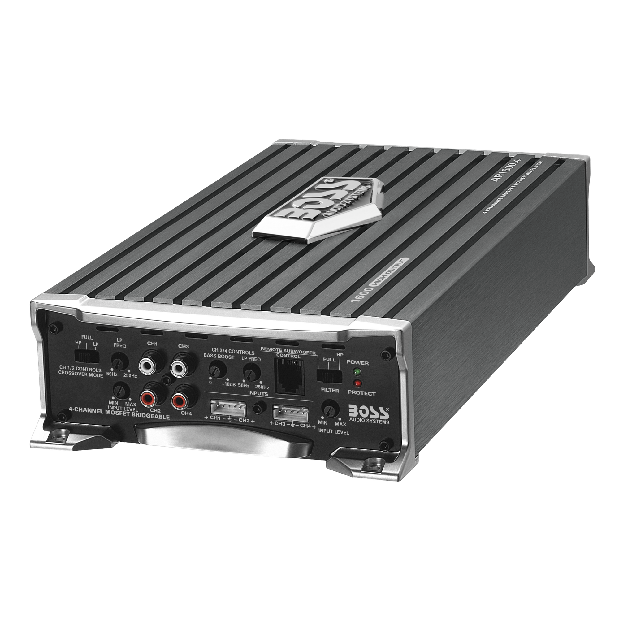 BOSS Audio Systems AR1600.4 Armor Series 4 Channel Class A/B Car ...