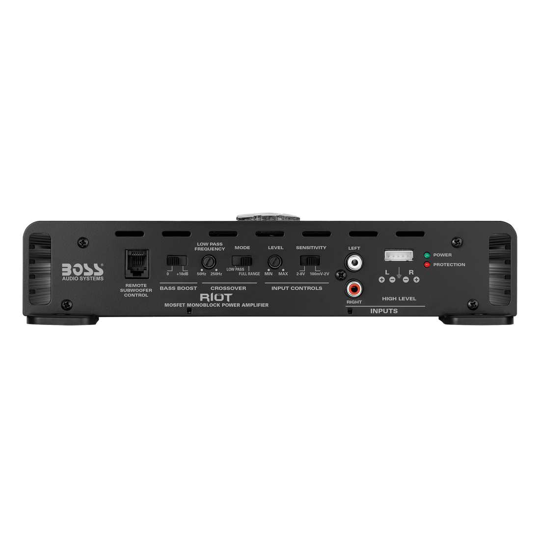 BOSS Audio Systems R1100M-S Monoblock Car Amplifier - 1100 High Output ...