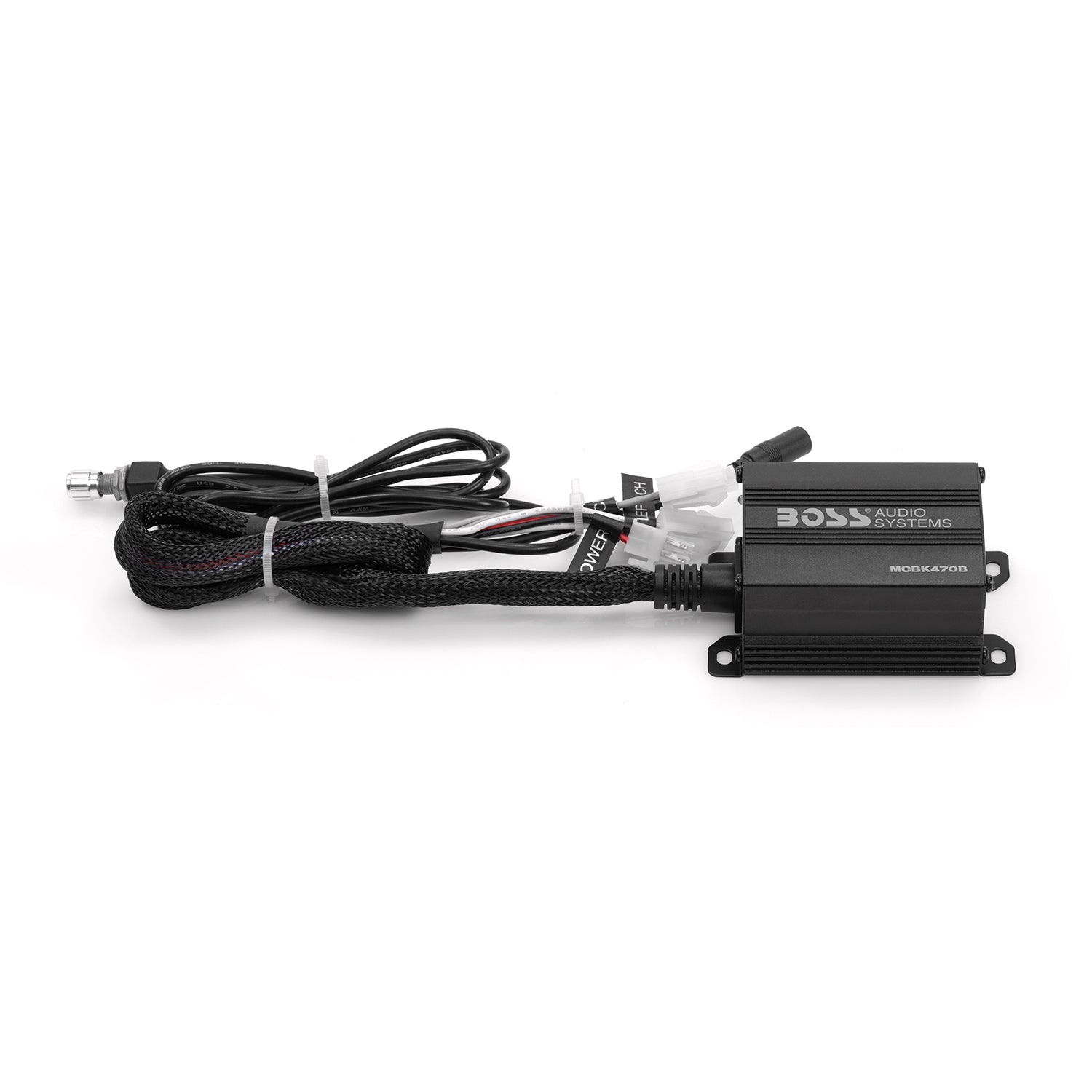 BOSS Audio Systems MCBK470B 3 Inch Motorcycle Speakers and Amplifier ...