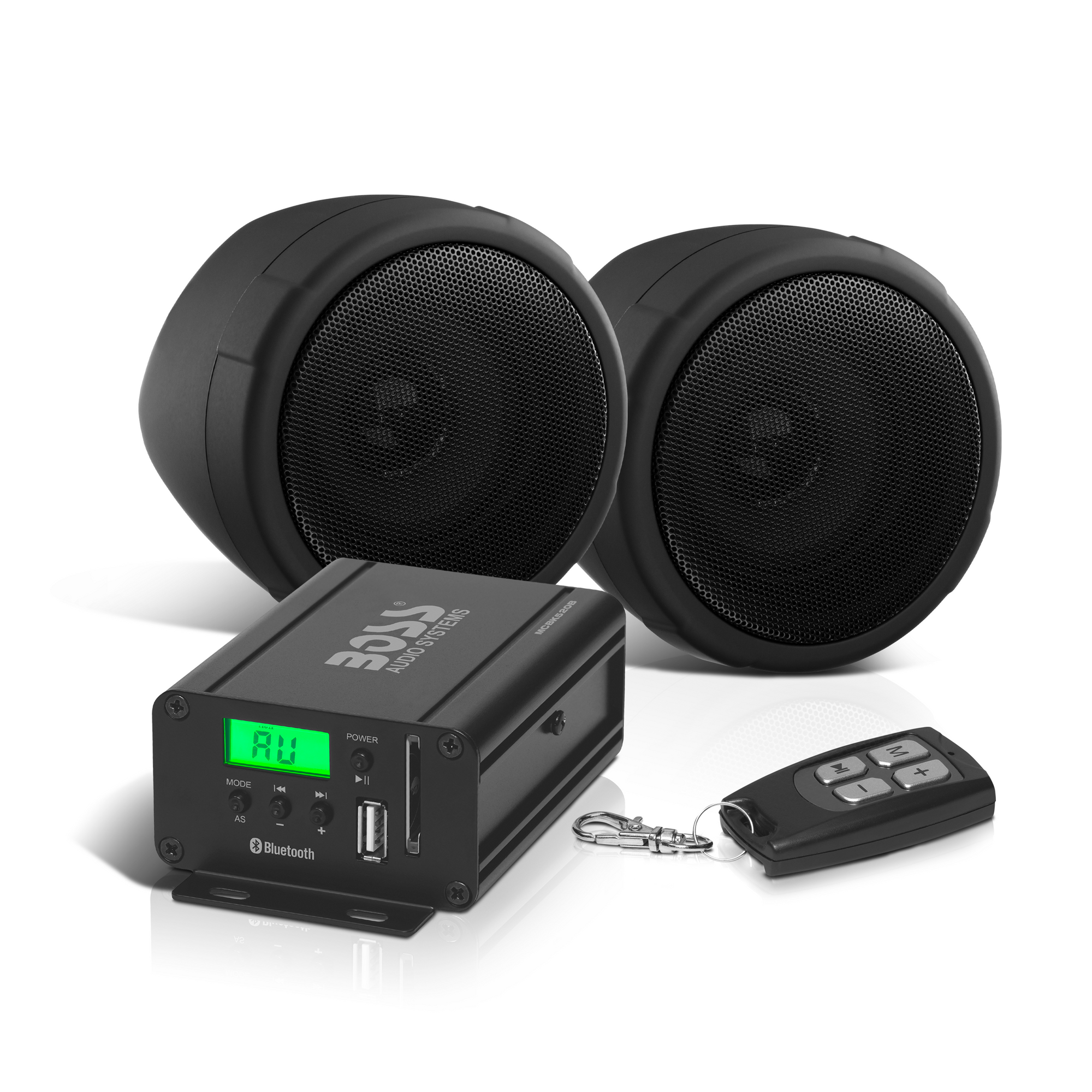 BOSS Audio Systems MCBK520B Motorcycle 3 Inch Stereo Speakers and ...