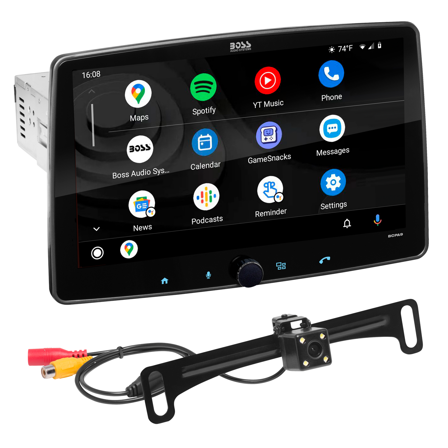 BOSS Audio Systems BCPA9RC Car Stereo - Apple CarPlay, Android Auto ...